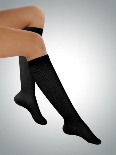 Kompresijske bombažne dokolenke 310 den 1 stopnja | Nogavice.net